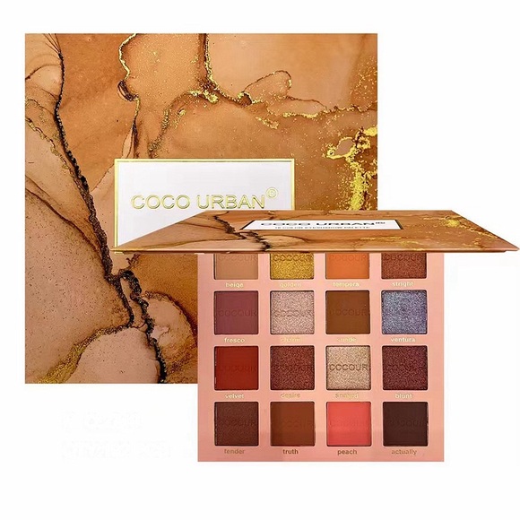 Makeup | Coco Urban Peachy Golden 16 Color Palette | Poshmark